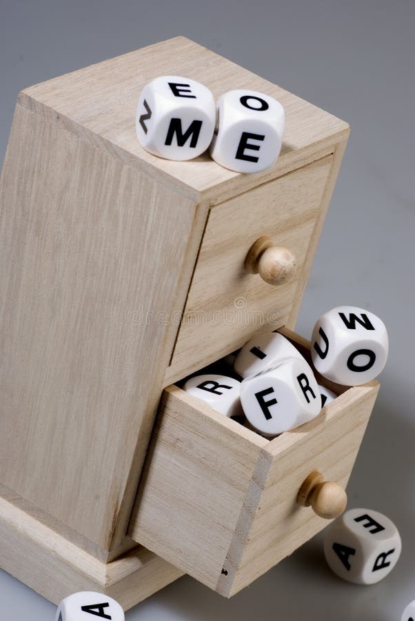 Dice letters stock image. Image of numbers, playing, words - 18240491