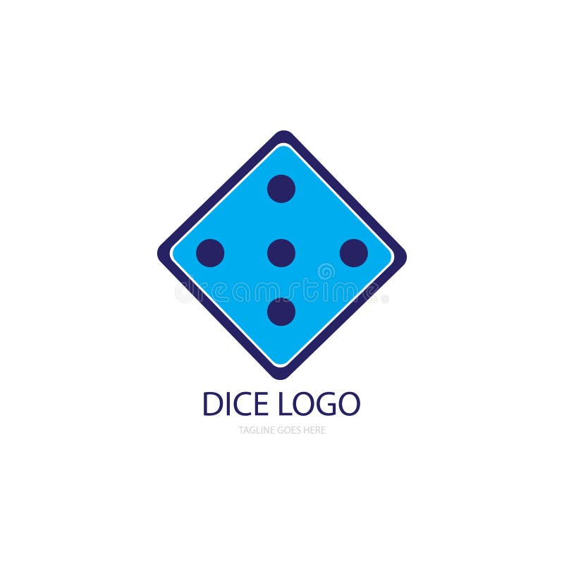Dice logo vector stock vector. Illustration of lucky - 173996026