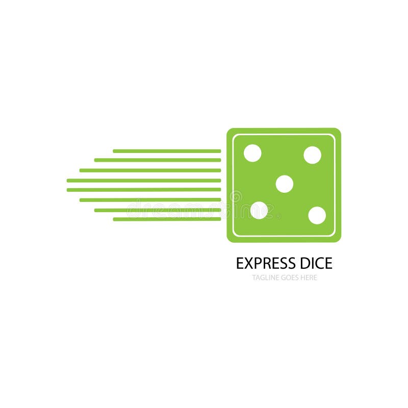Dice logo vector stock vector. Illustration of jackpot - 173996048