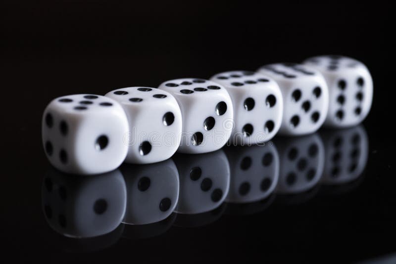 Dice and number stock image. Image of gamble, dices - 191439789