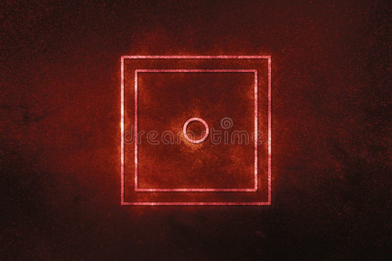 Dice One at Top, Die Symbol Stock Illustration - Illustration of symbol ...