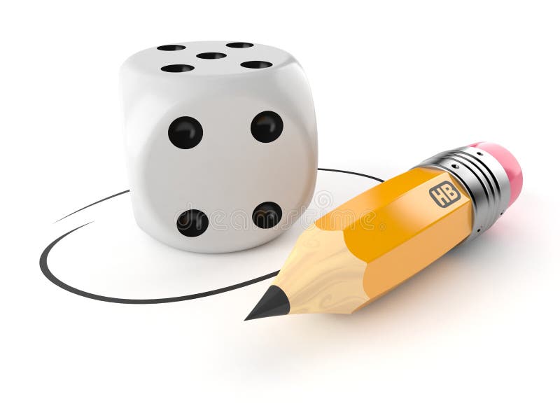 Dice Highlighted Stock Illustrations – 39 Dice Highlighted Stock ...