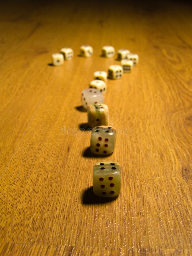Lucky seven dice stock image. Image of action, gamble, cube - 25635