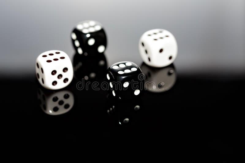 Dice Reflecting stock photo. Image of chance, vegas, reflection - 30383708