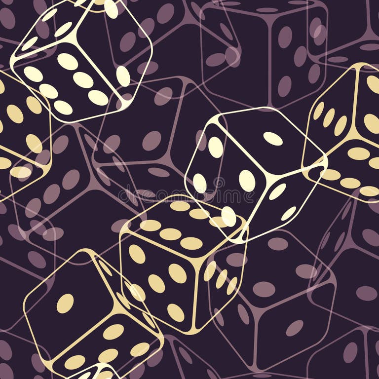 Dice Seamless Background Pattern Stock Illustrations – 1,893 Dice ...