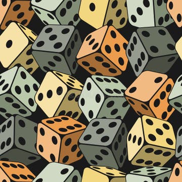 Dice Background Stock Illustrations – 34,901 Dice Background Stock ...