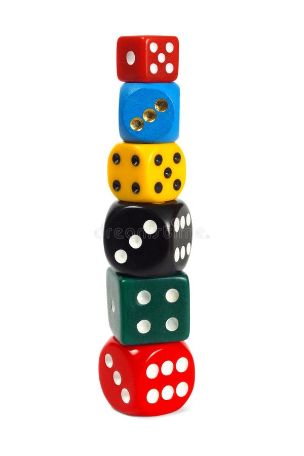 Dice stack stock image. Image of dice, cube, game, numbers - 53163937