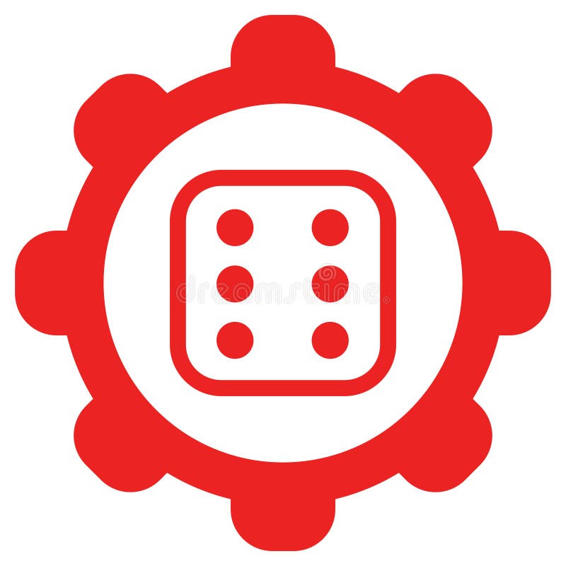 Dice and wheel stock vector. Illustration of dice, graphic - 244957553