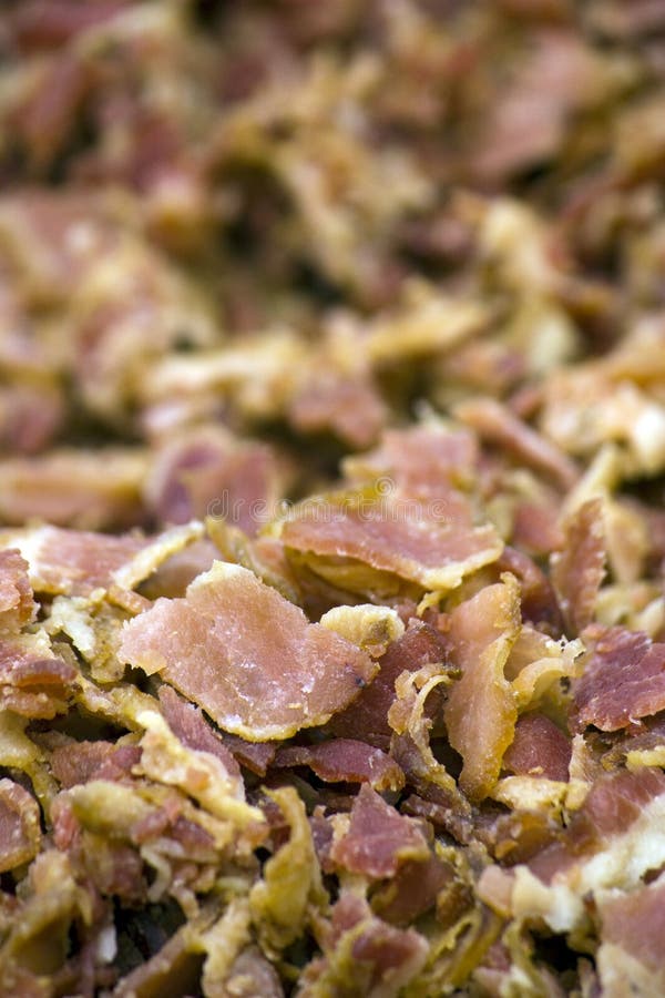 Diced bacon stock photo. Image of close, texture, macro - 13191366
