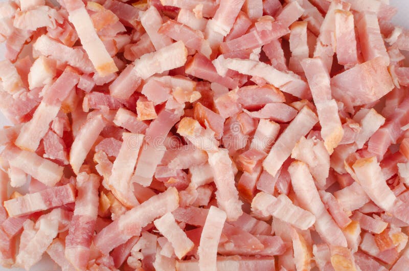 Diced bacon stock photo. Image of cuisine, bacon, british - 40954988