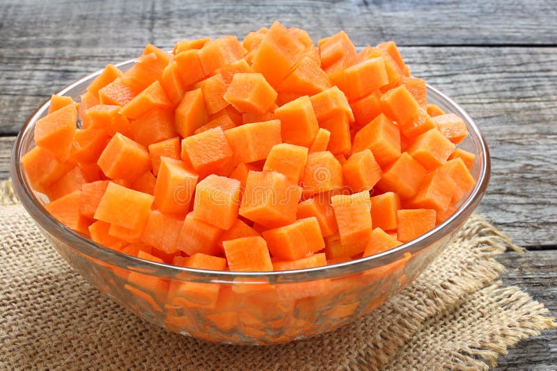Diced carrots stock photo. Image of healthy, sliced, fruit - 33761714