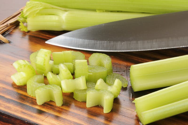 Diced celery stock image. Image of nutritious, cutting - 27559765