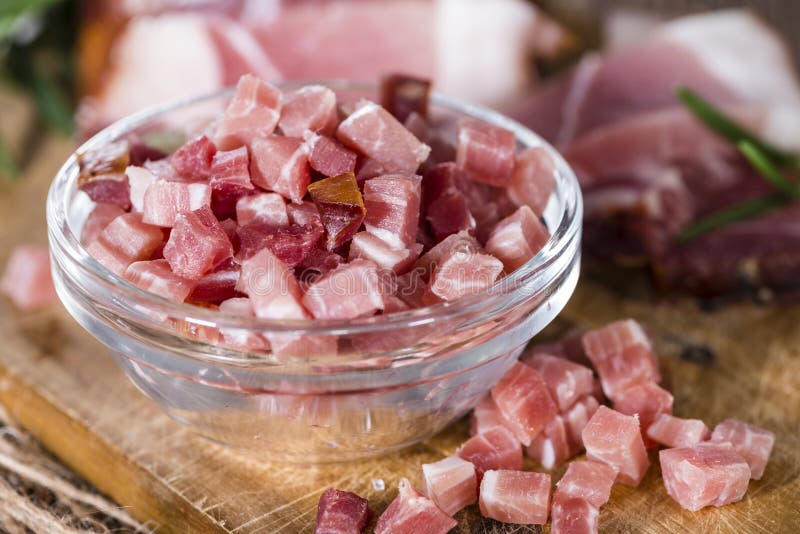 Diced Ham stock image. Image of diced, meat, prepared - 48479349