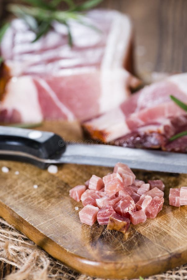 Diced Ham stock image. Image of delicacy, delicious, close - 50641643