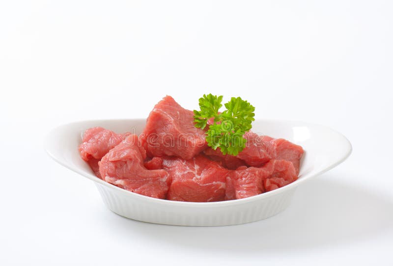 Diced raw beef stock image. Image of small, lean, diced - 72239217