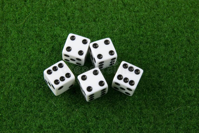 Lucky seven dice stock image. Image of action, gamble, cube - 25635