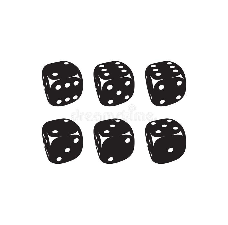 Dice stock vector. Illustration of opportunity, roll - 192509815