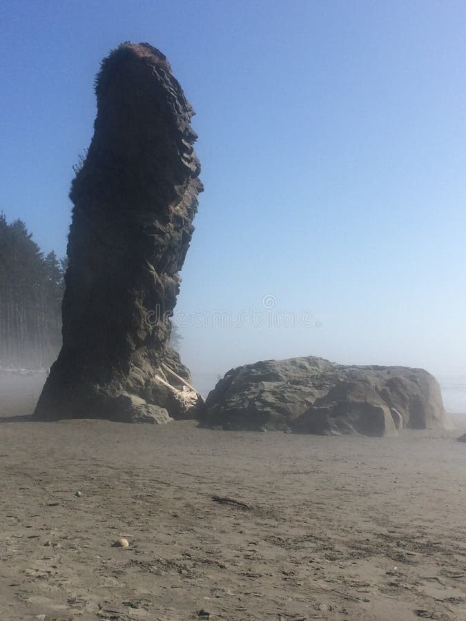 Rock stock photo. Image of washington, state, rock, beach - 92609836