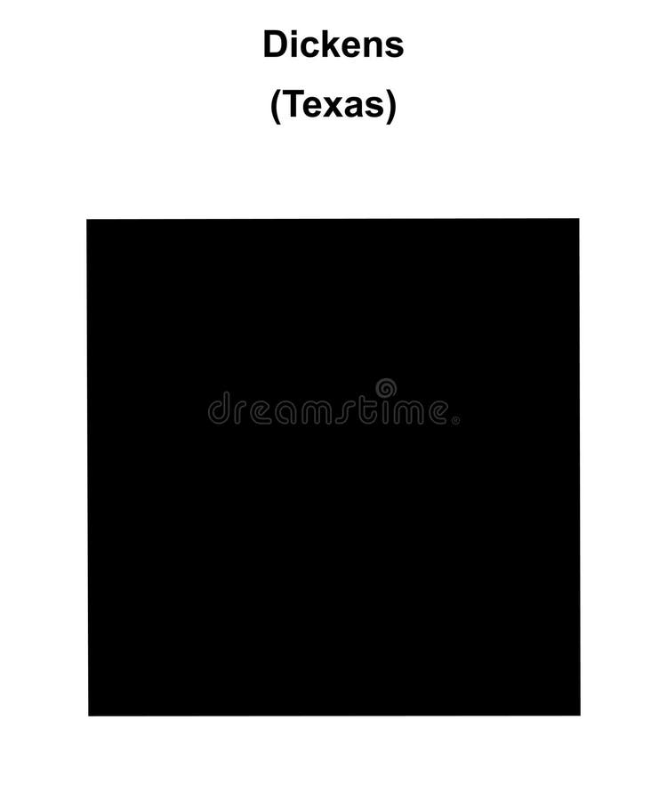 Dickens outline map stock vector. Illustration of boundary - 361791184
