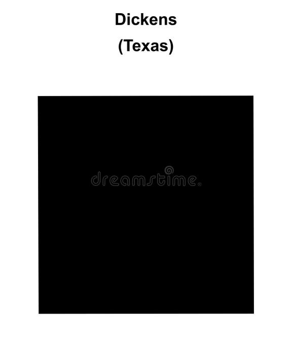 Dickens outline map stock vector. Illustration of boundary - 361791184