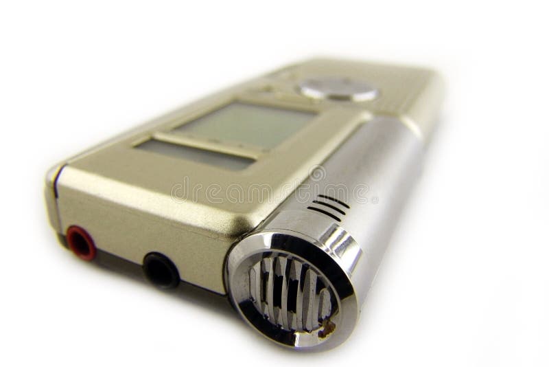 Dictáfono. foto de archivo. Imagen de eléctrico, dictáfono - 19392626