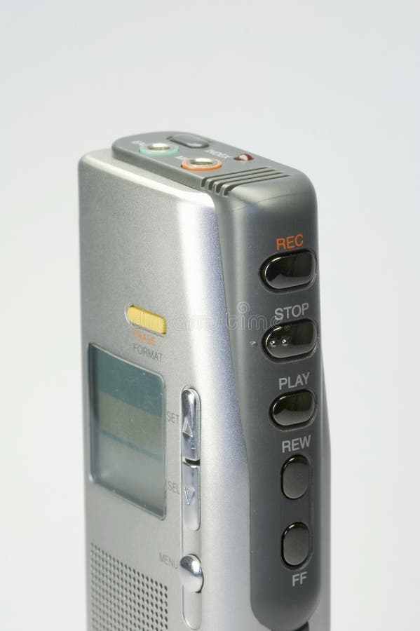 Dictaphone stock photo. Image of black, olympus, information - 1401824
