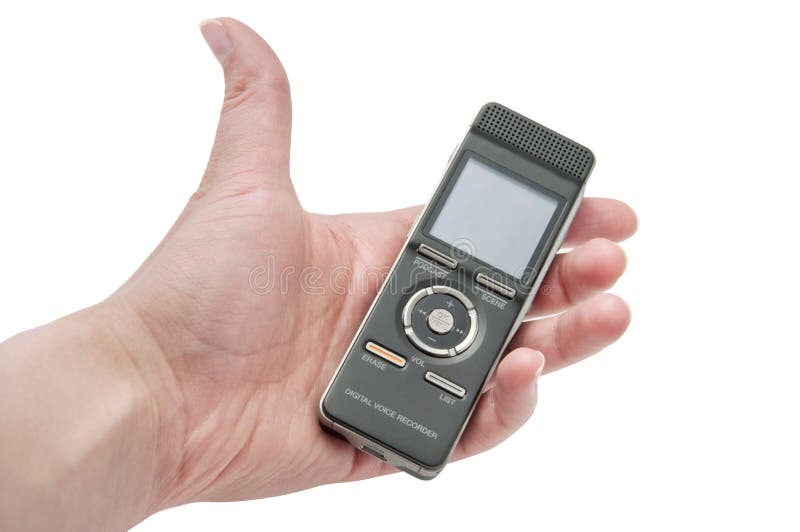 Dictaphone stock photo. Image of black, olympus, information - 1401824