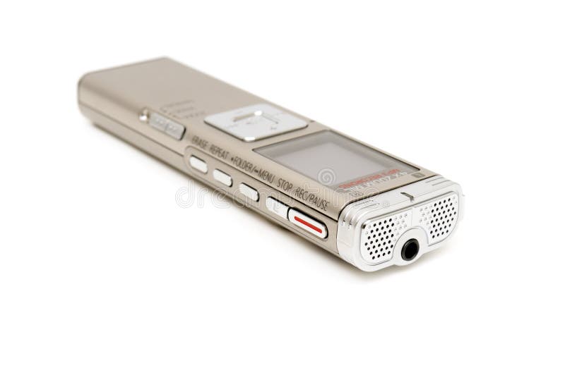 Dictaphone stock photo. Image of black, olympus, information - 1401824
