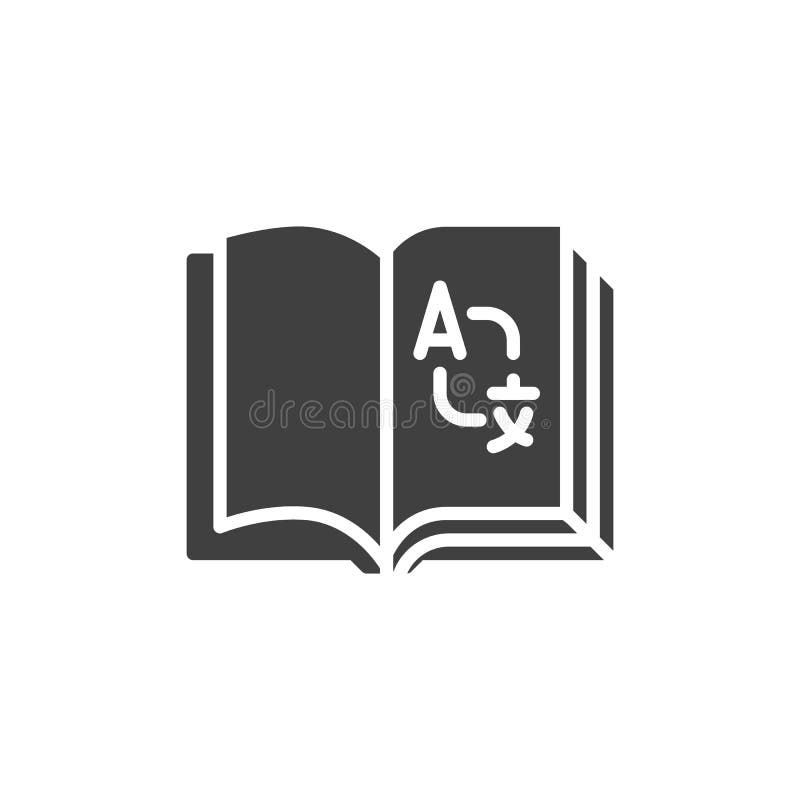 3D Dictionary Book Icon Vector Stock Vector - Illustration of ...