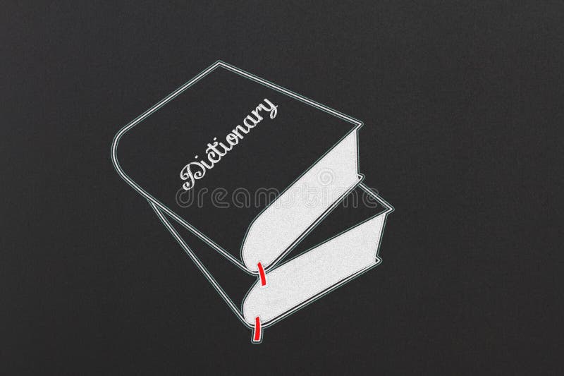 Dictionary stock illustration. Illustration of object - 40926893