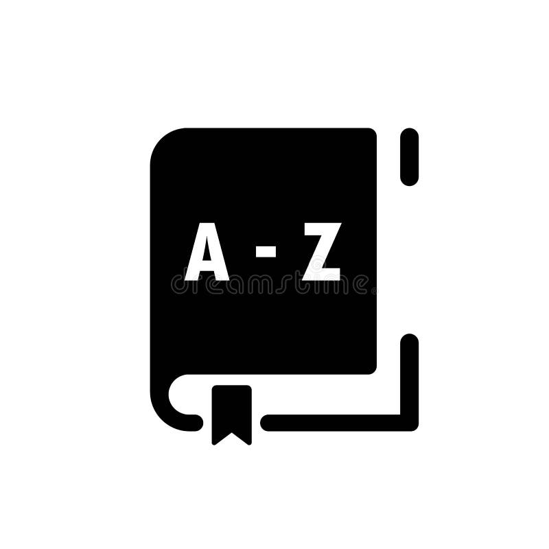 Dictionary Icon. Glossary. Badge with Book. Dictionary Logo. Library ...