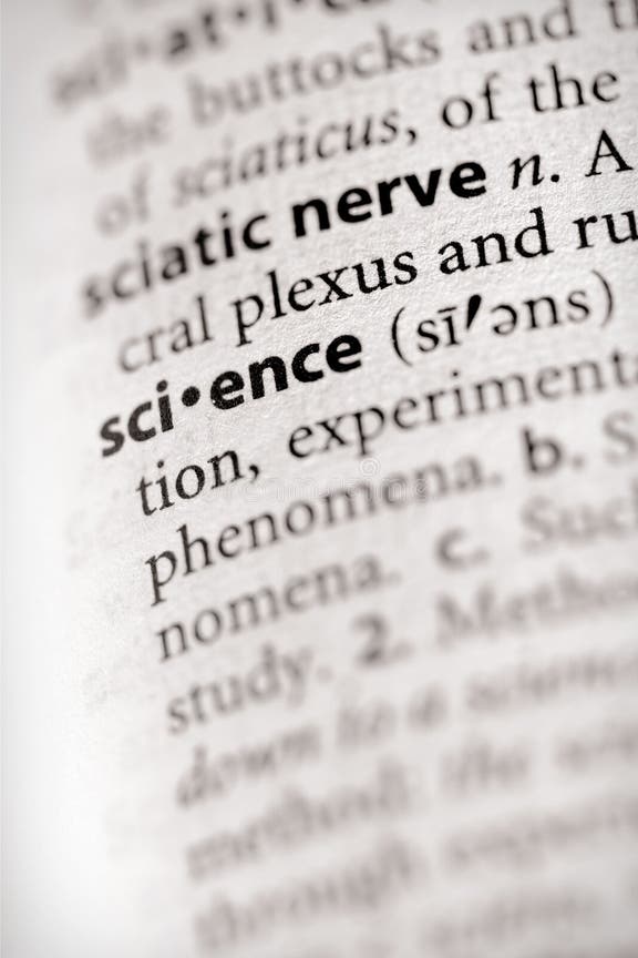 Dictionary Series - Science: Science Stock Image - Image of scientific ...
