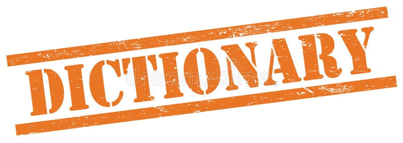 Orange Dictionary Stock Illustrations – 1,036 Orange Dictionary Stock ...