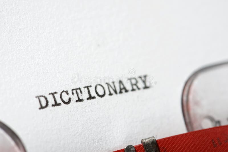 Dictionary title view stock photo. Image of textbook - 263440788