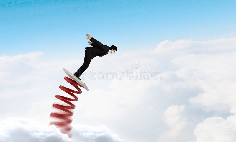 He did great career jump stock photo. Image of funny - 63426866