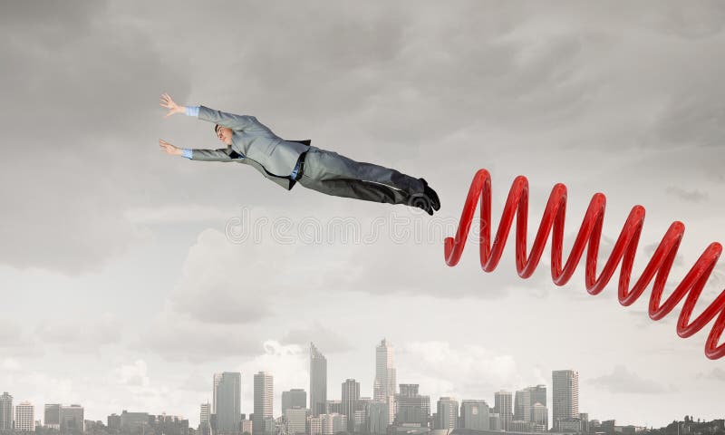 He did great career jump stock photo. Image of motivation - 63529418