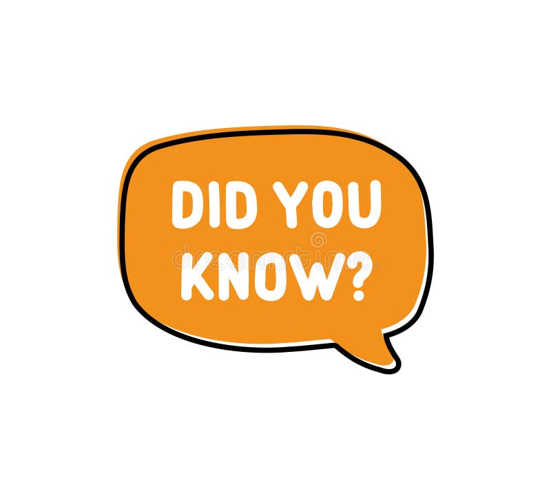 Did You Know Logo Stock Illustrations – 1,300 Did You Know Logo Stock ...