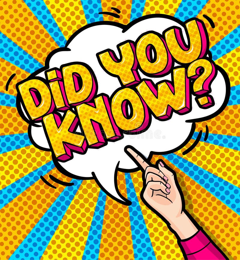 Did You Know Cartoon Stock Illustrations – 200 Did You Know Cartoon ...