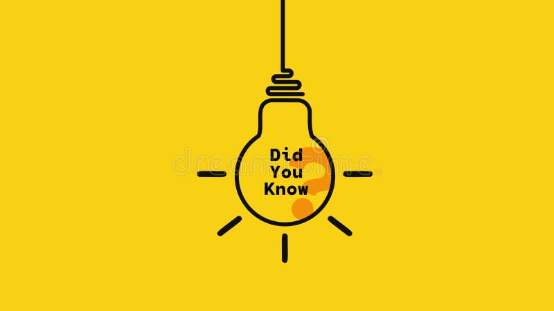 Did You Know Label Design with Light Bulb and Rays. Logo Design Stock ... Did You Know Label Design with Light Bulb and Rays. Logo Design Stock ...