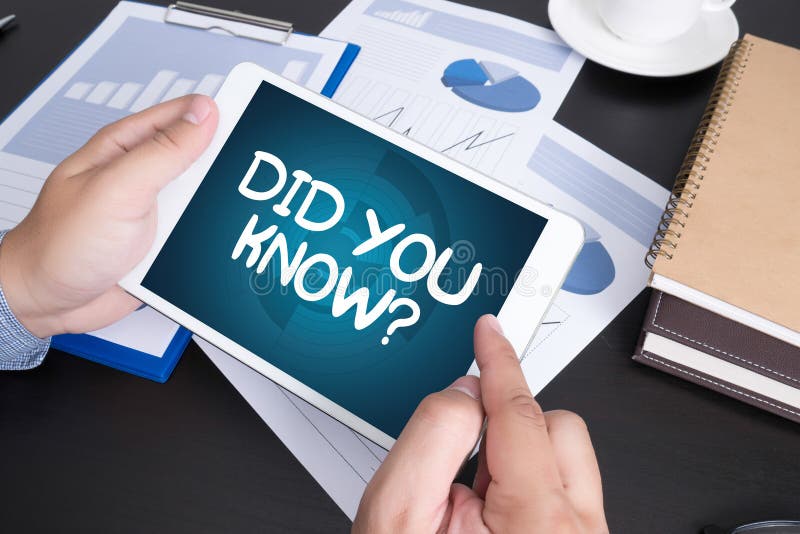 Did you know? stock illustration. Illustration of information - 79400520