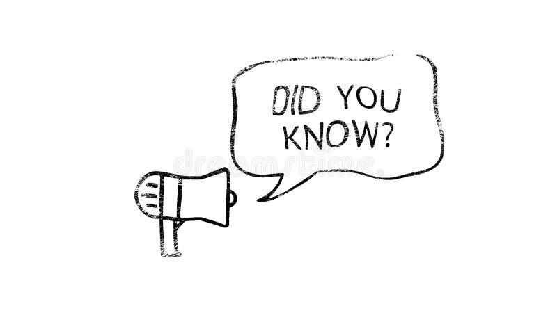 Did You Know Question News Information Trivia 3d Animation Stock Video ...