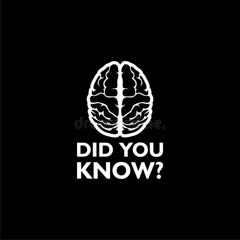 Did You Know Isolated Sign on White Background Stock Vector ...