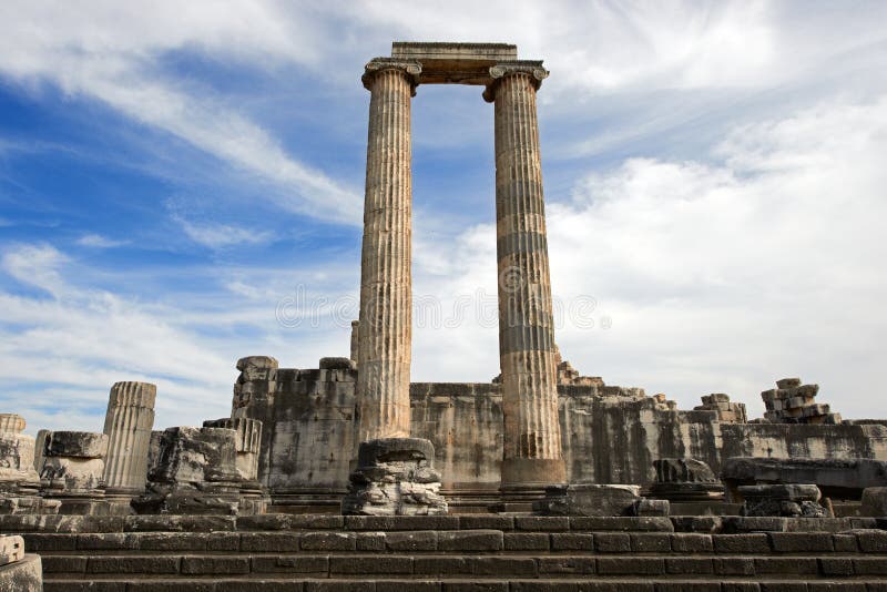Didyma Apollo Temple, Turkey Stock Image - Image of didim, place: 98872037