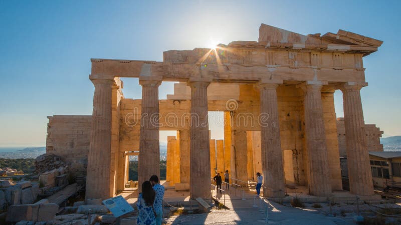 Die Akropolis, Athen redaktionelles foto. Bild von gebäude - 99262796