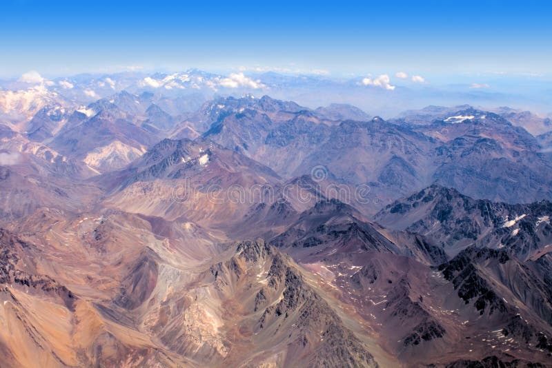 Die Anden in Chile stockfoto. Bild von paprika, szenisch - 17933900
