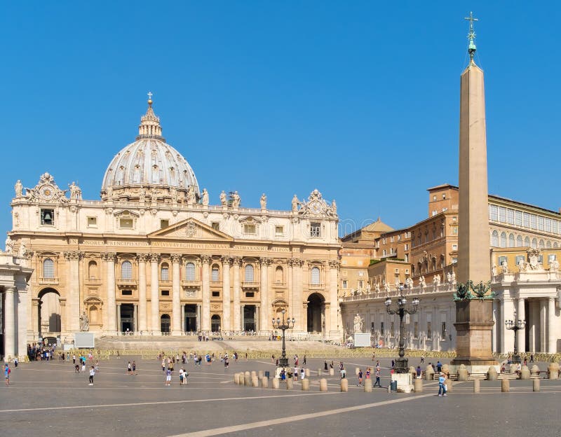 Die Basilika Von St Peter in Vatikan Redaktionelles Stockbild - Bild ...