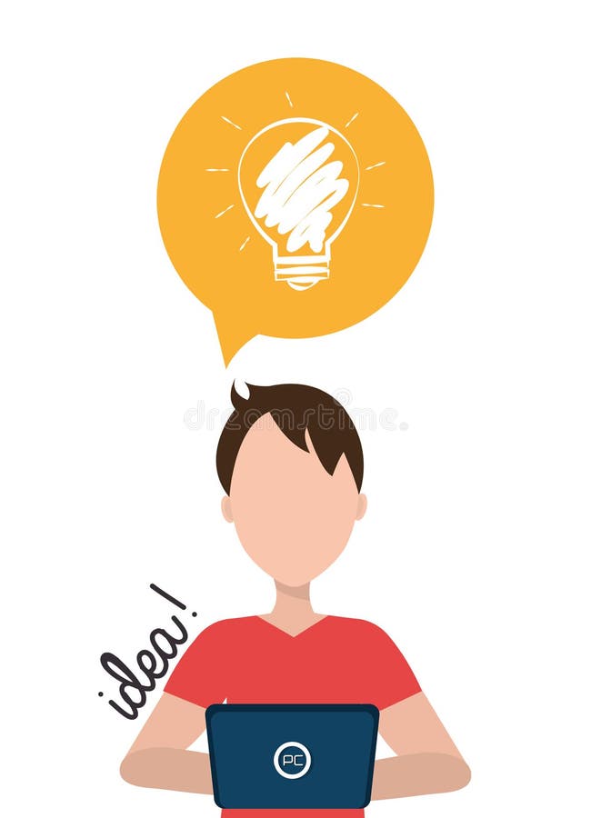 Die beste Idee vektor abbildung. Illustration von ideen - 60225370