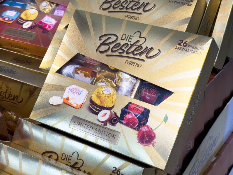 Die Besten Ferrero Assorted Chocolates Limited Edition Golden Packaging ...