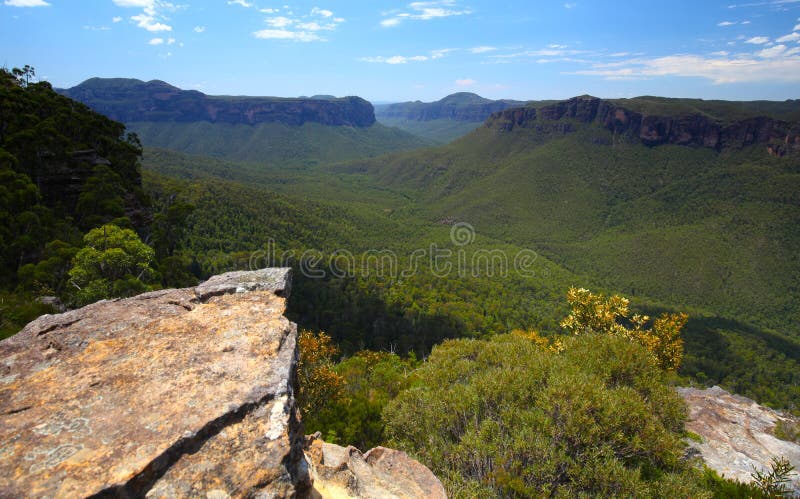 Die Blauen Berge in Australien Stockfoto - Bild von wildnis, reise ...