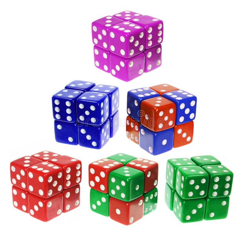 Die Cubes stock image. Image of cutout, white, windfall - 25388611